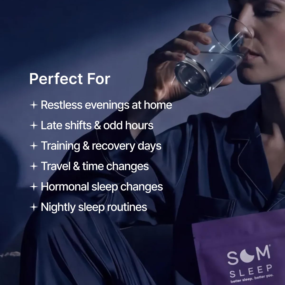 Natural sleep support with Som Powder