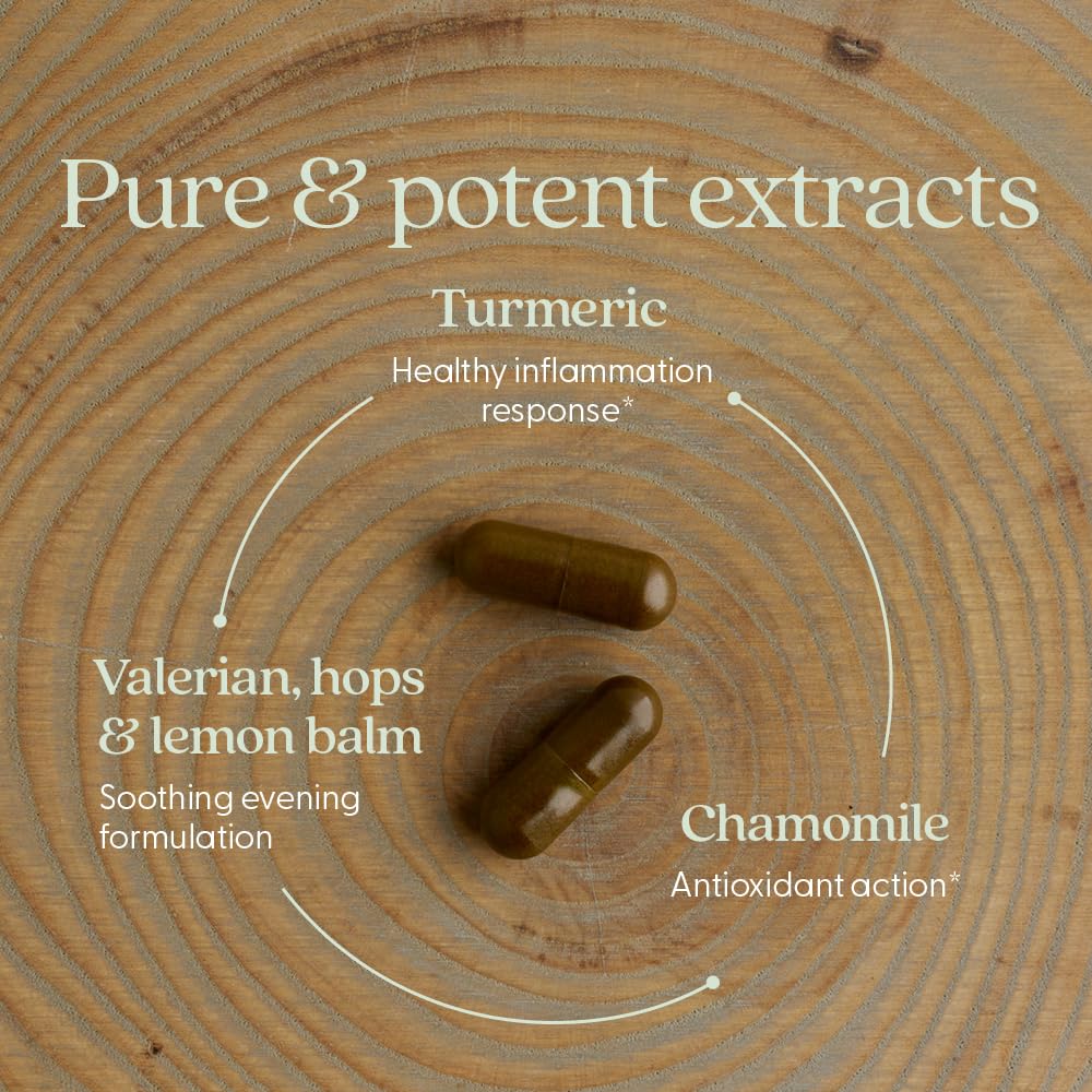 natural sleep support with turmeric
