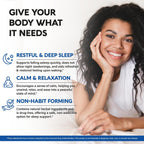 natural sleep support with valerian root