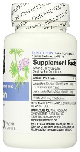 natural sleep support with valerian