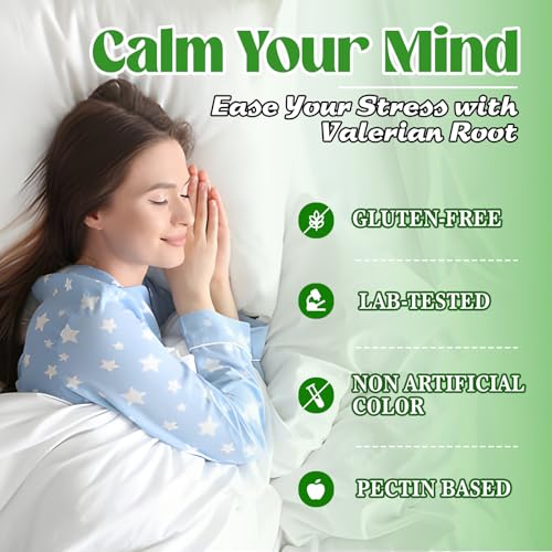 natural sleep support with valerian