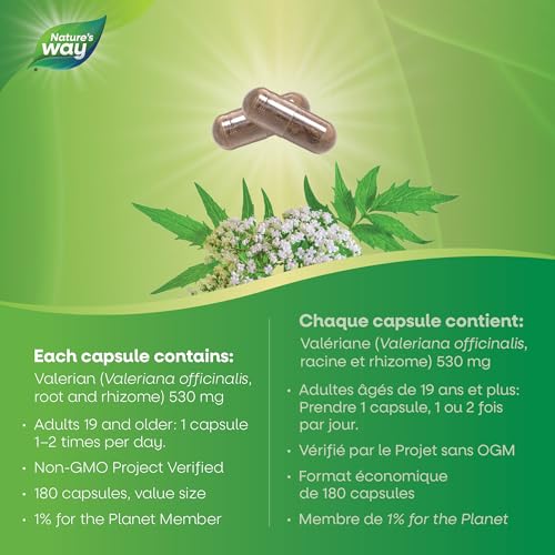 natural sleep support with valerian