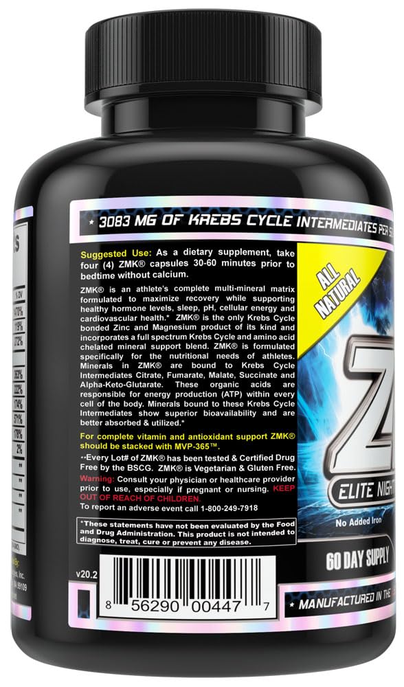 natural sleep support with zinc
