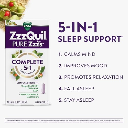 natural sleep support with ZzzQuil