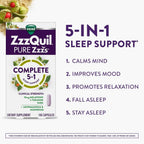 natural sleep support with ZzzQuil