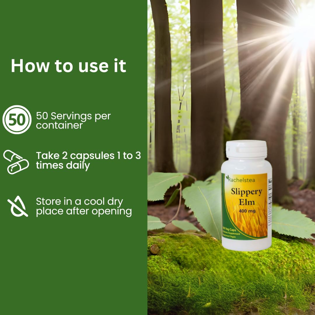 natural slippery elm bark capsules