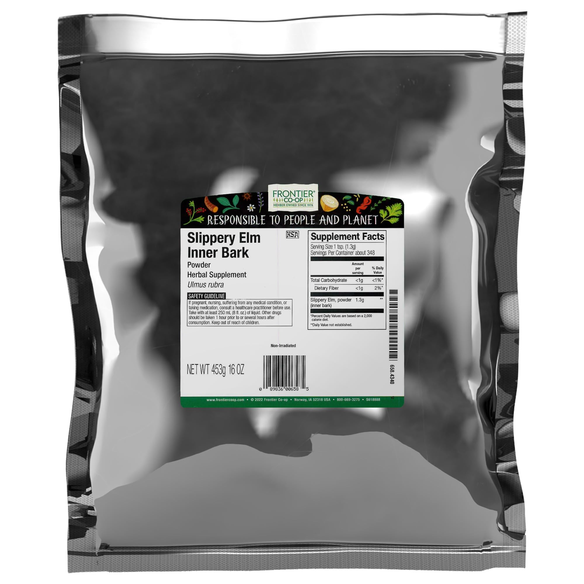 natural slippery elm supplement