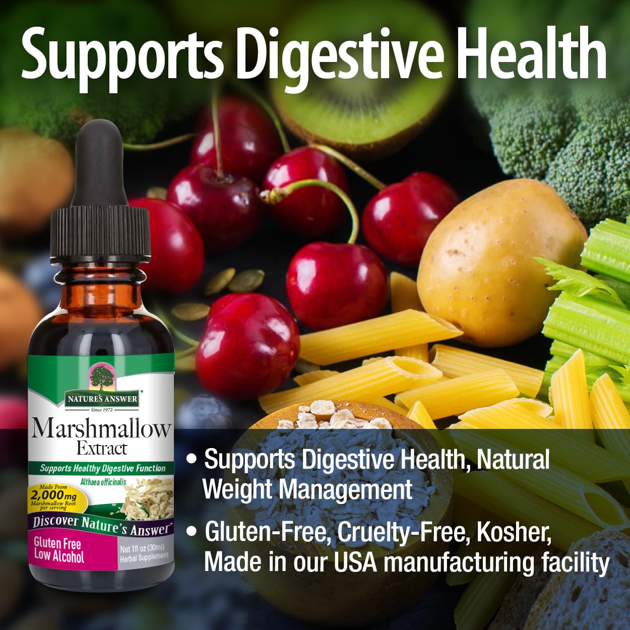 natural soothing marshmallow root