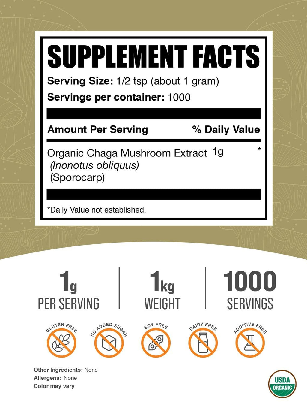 natural source of antioxidants mushrooms