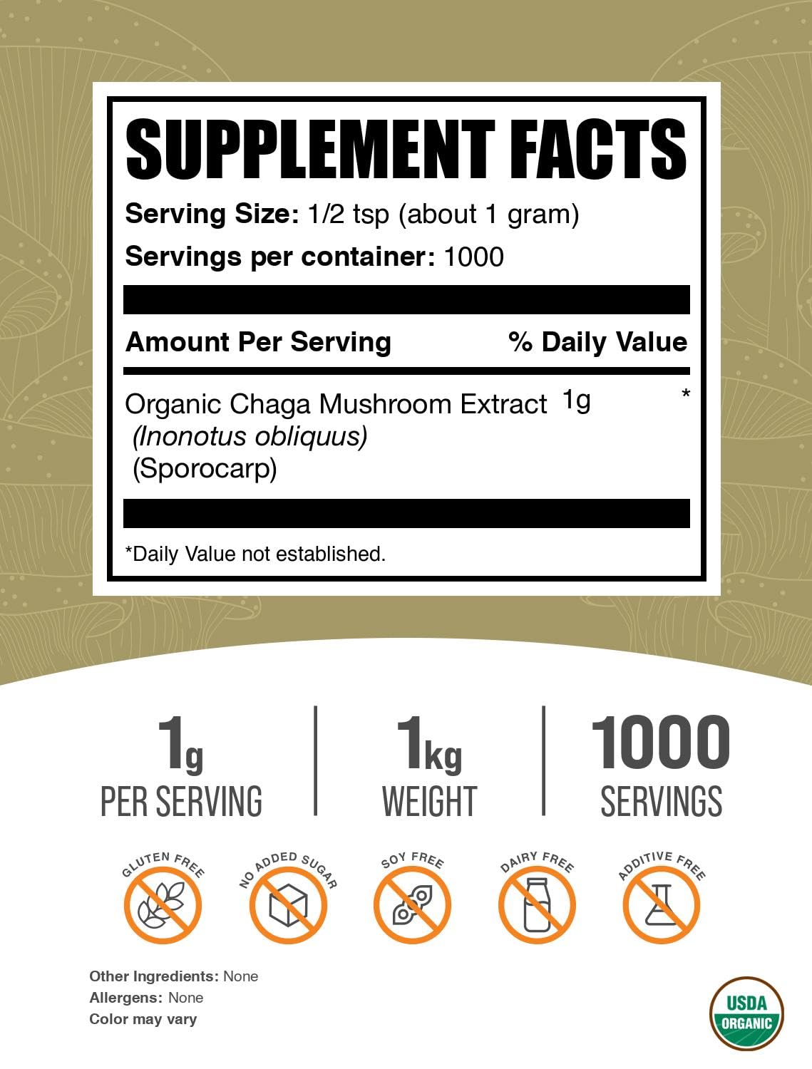 natural source of antioxidants mushrooms