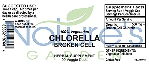natural source of chlorella nutrients