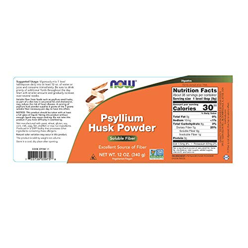 natural source of dietary fibre psyllium