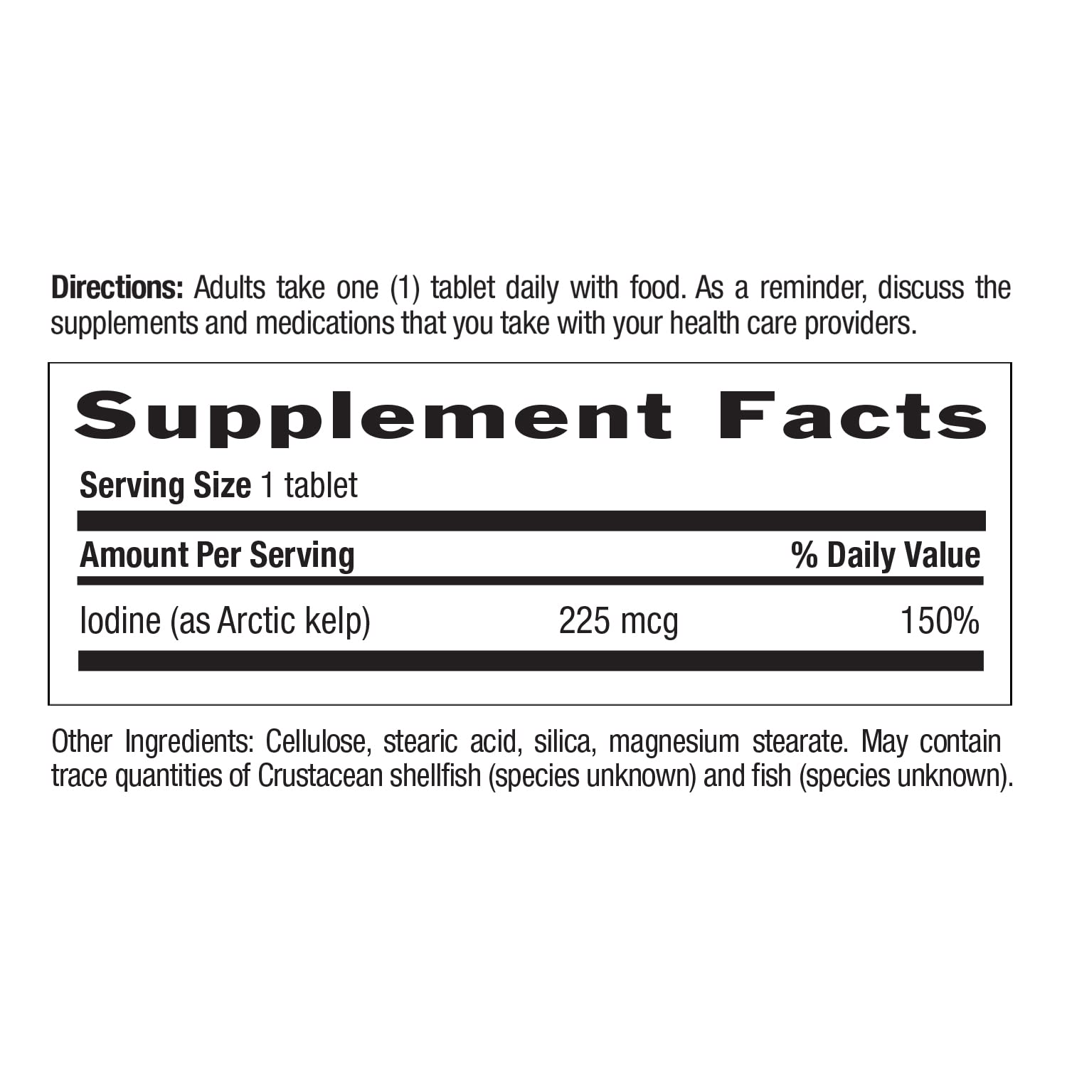 natural source of iodine nutrition