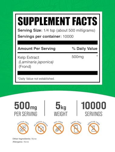 Natural source of iodine supplement