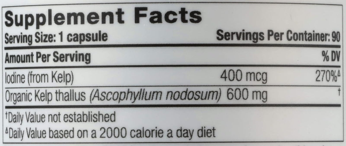 natural source of iodine