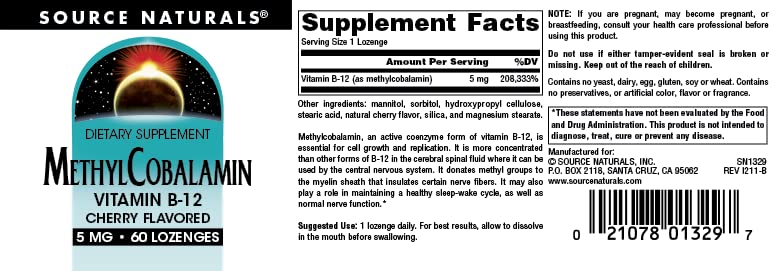 natural source of methylcobalamin