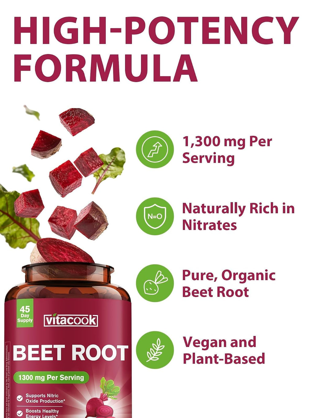 natural source of nitrates beet root