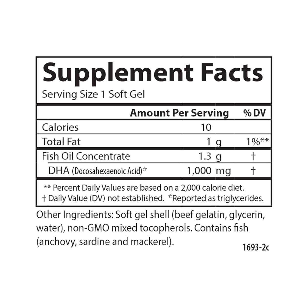 Natural source of omega-3 fatty acids