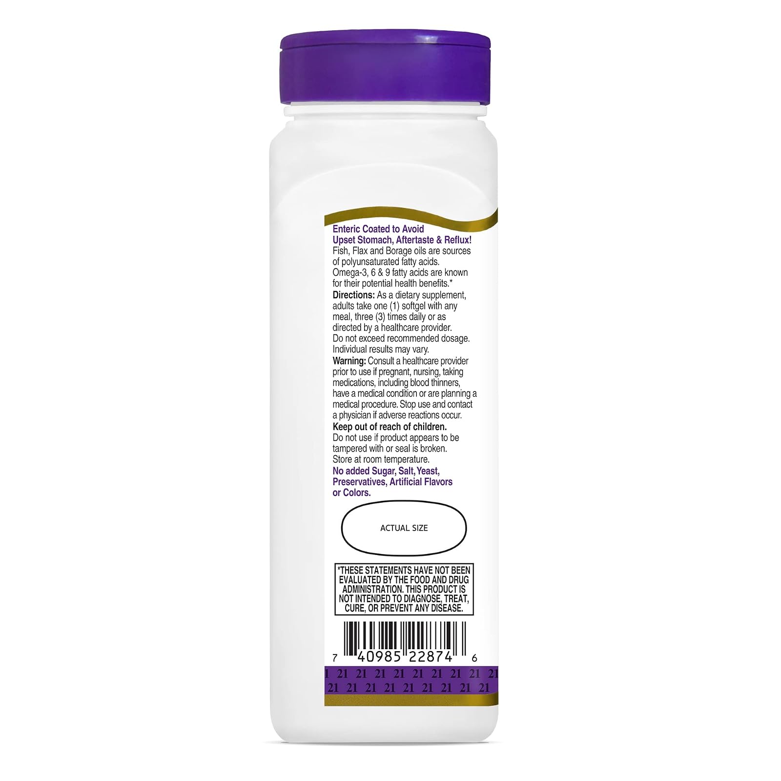 Natural source of Omega fatty acids