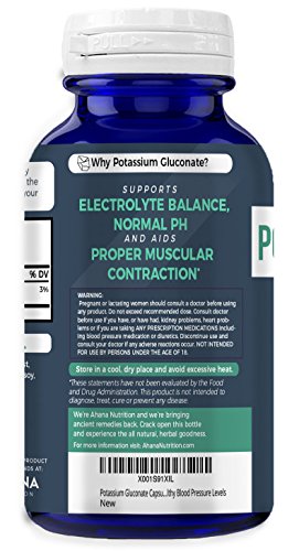 Natural source of potassium for vitality