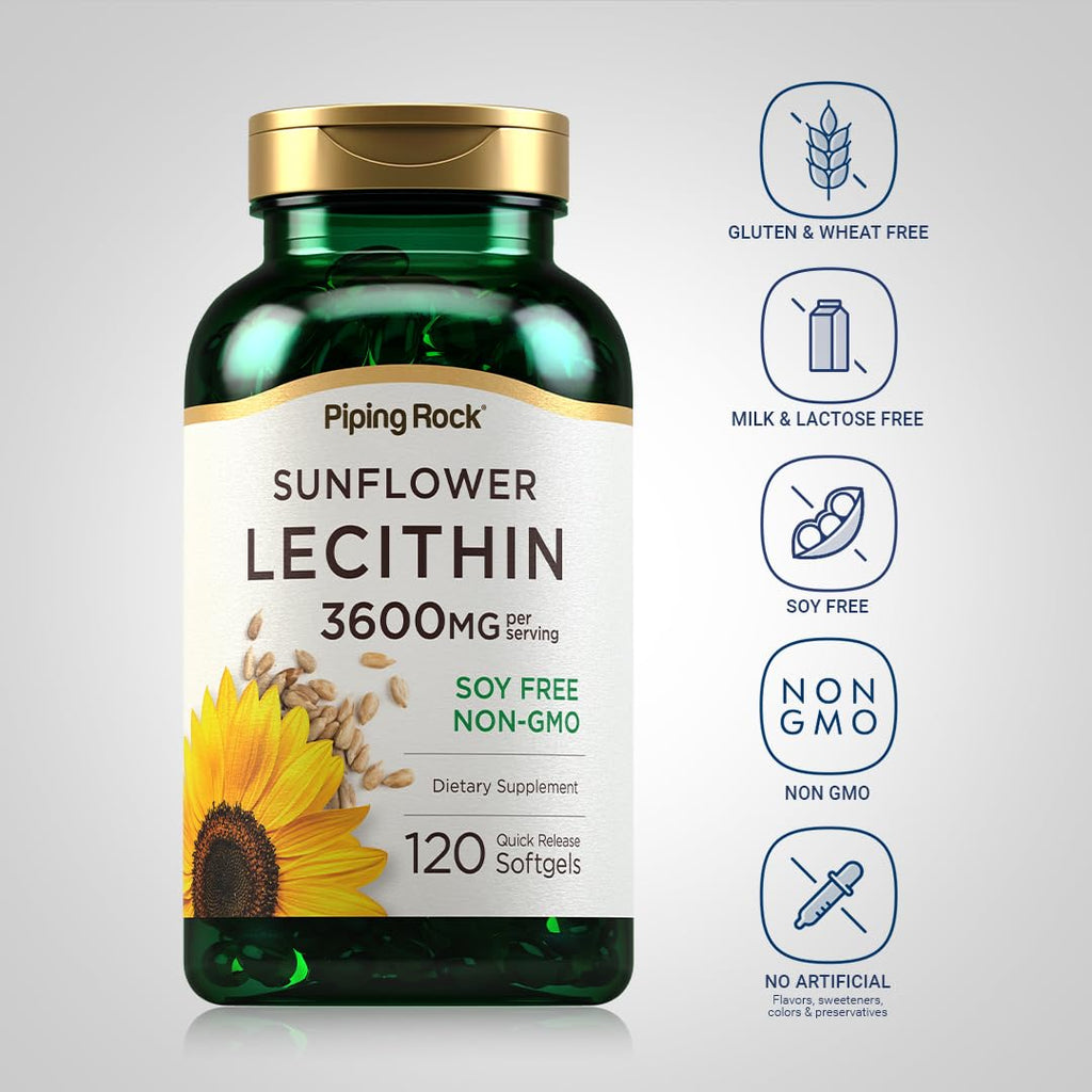 Natural source of sunflower lecithin