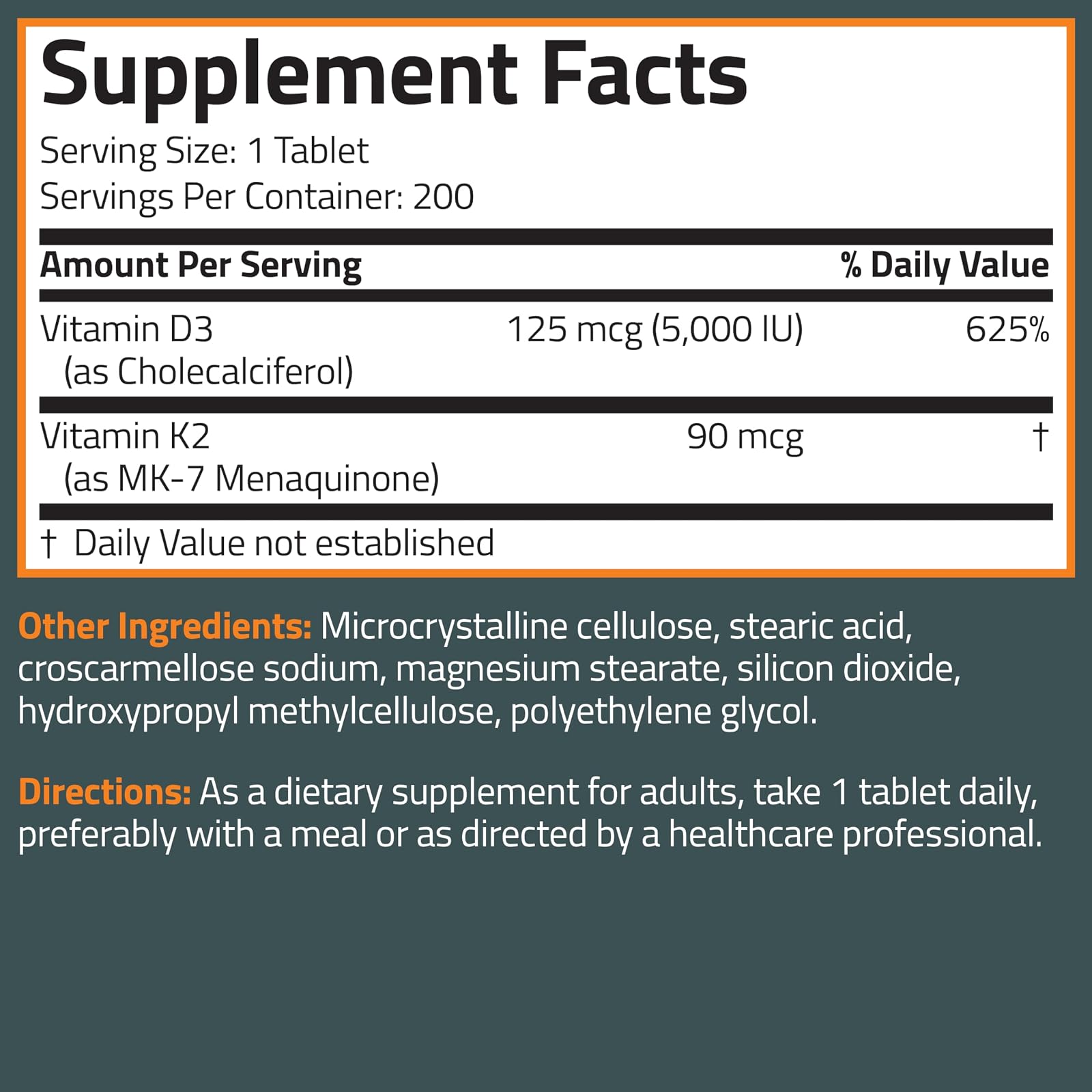 Natural source of Vitamin D and K2