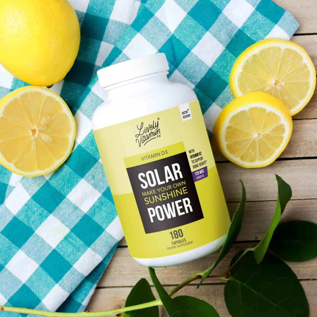 Natural source of Vitamin D3 capsules