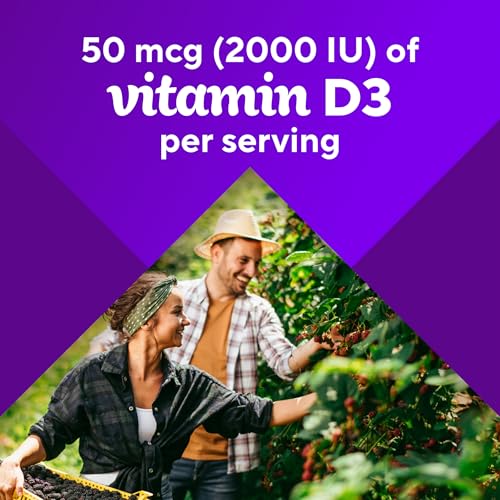 Natural source of Vitamin D3 in gummies