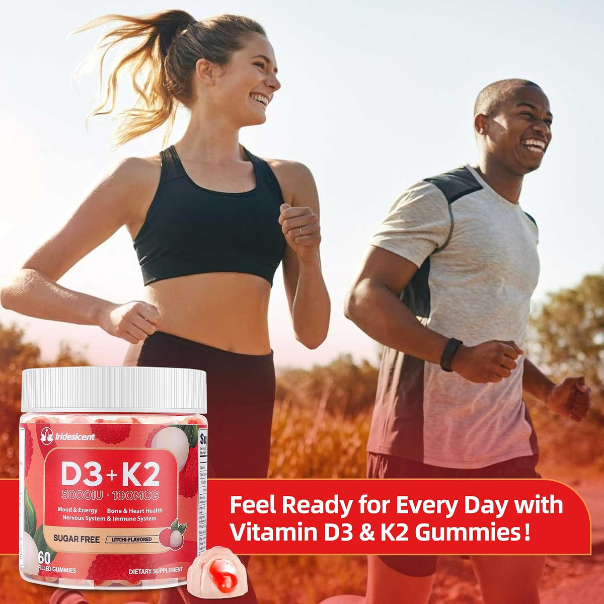 Natural source of vitamin D3 K2