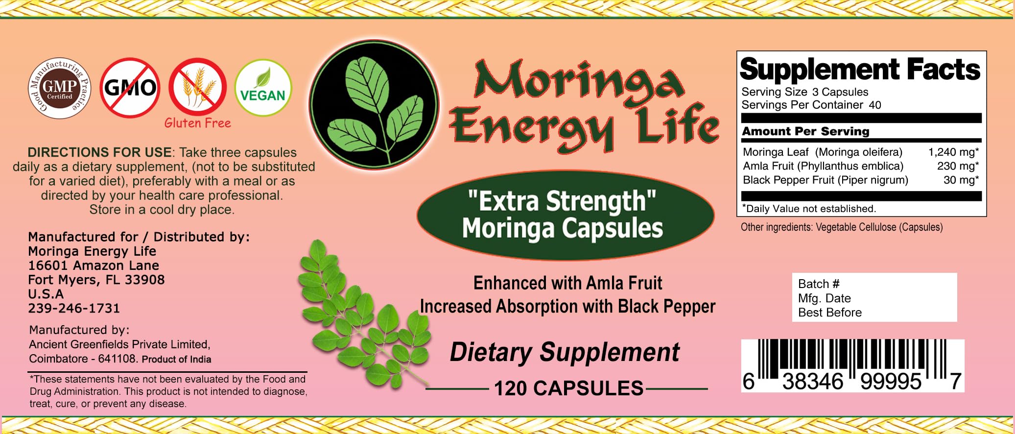 Natural source of vitamins and minerals