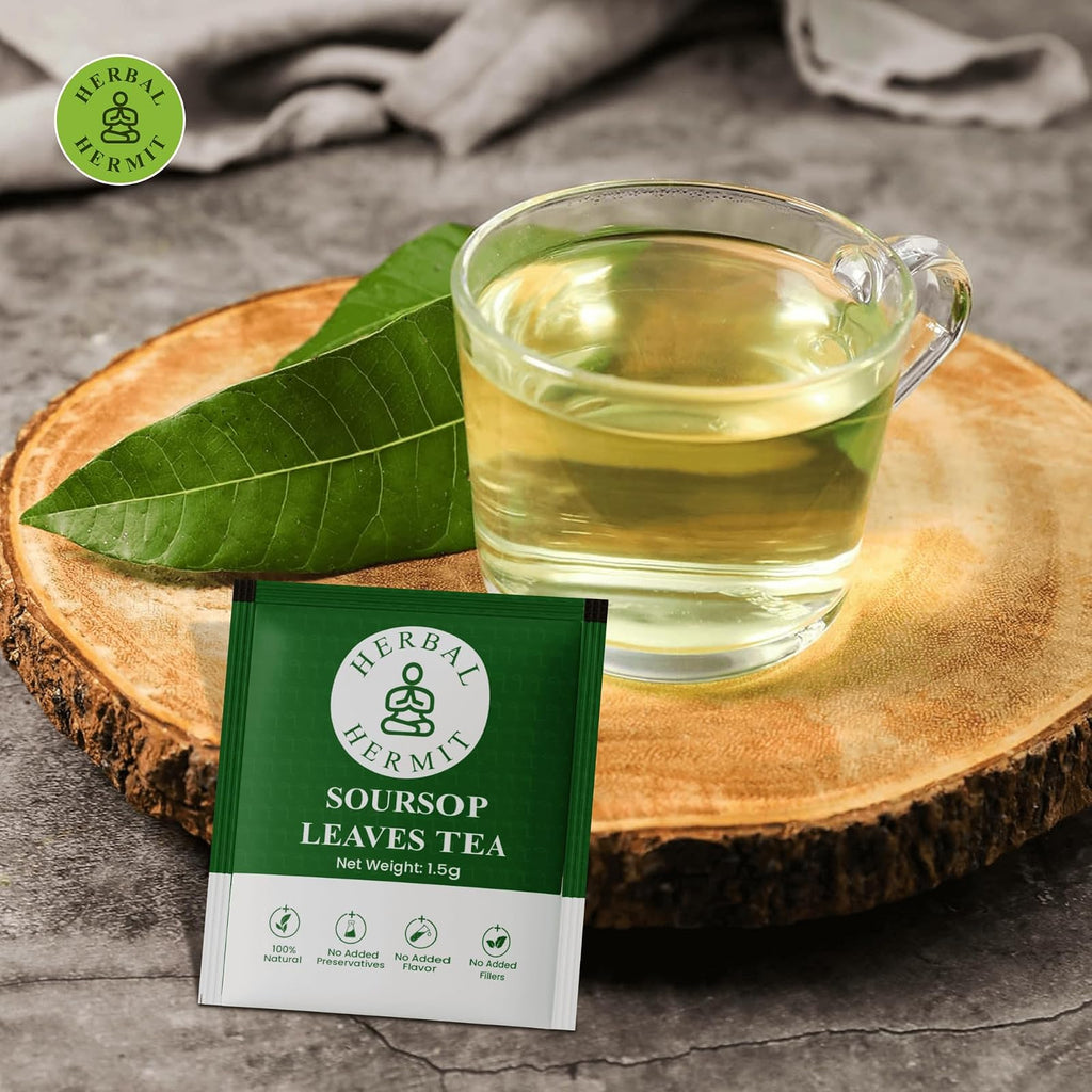 Natural Soursop Graviola tea for relaxation