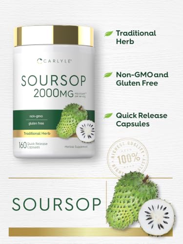 Natural soursop leaves for overall wellness