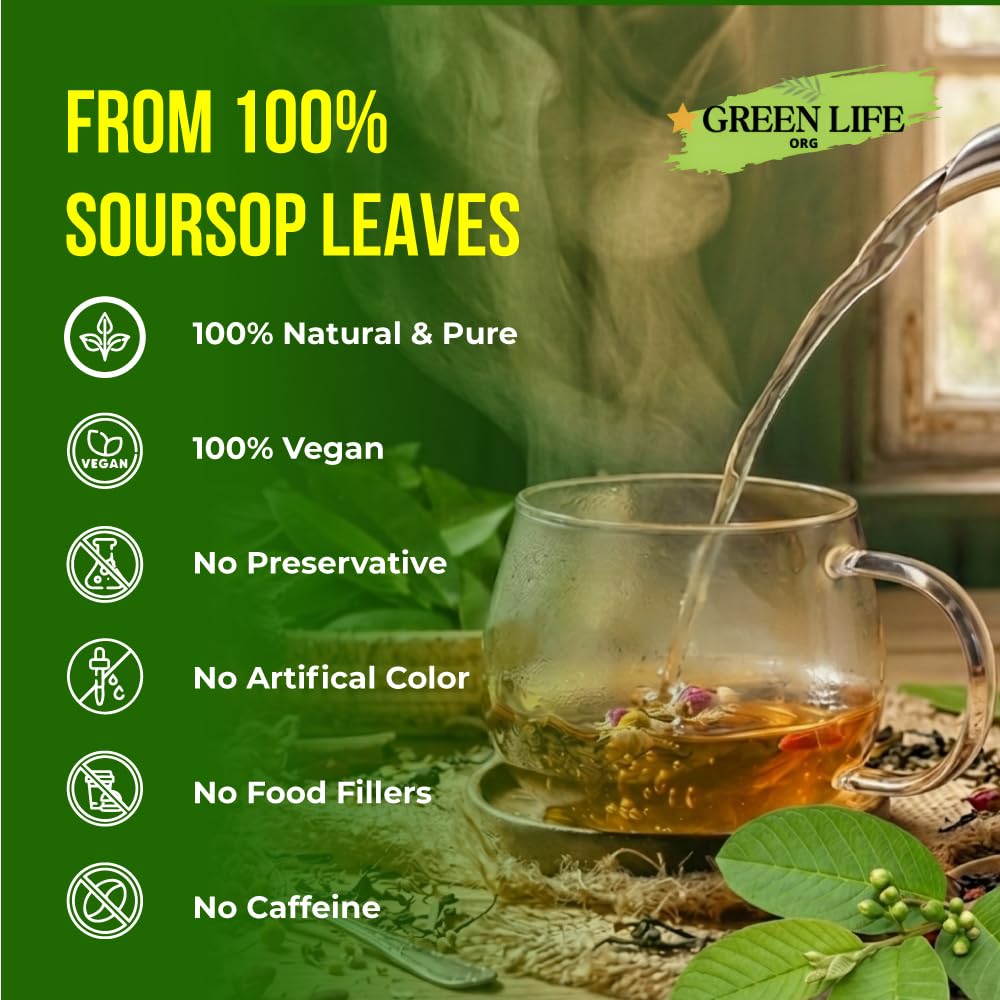 natural soursop leaves for relaxation