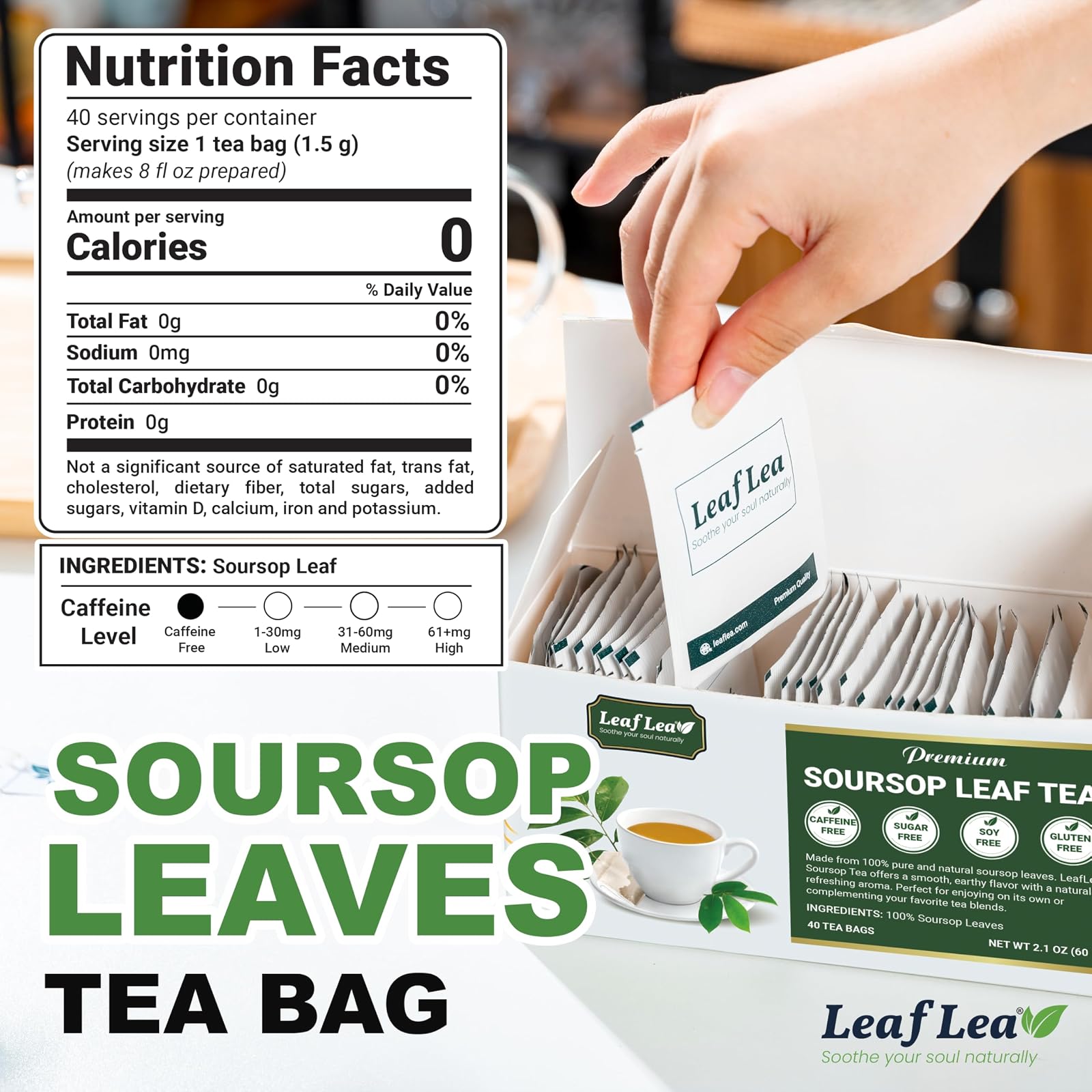 natural soursop tea for detox