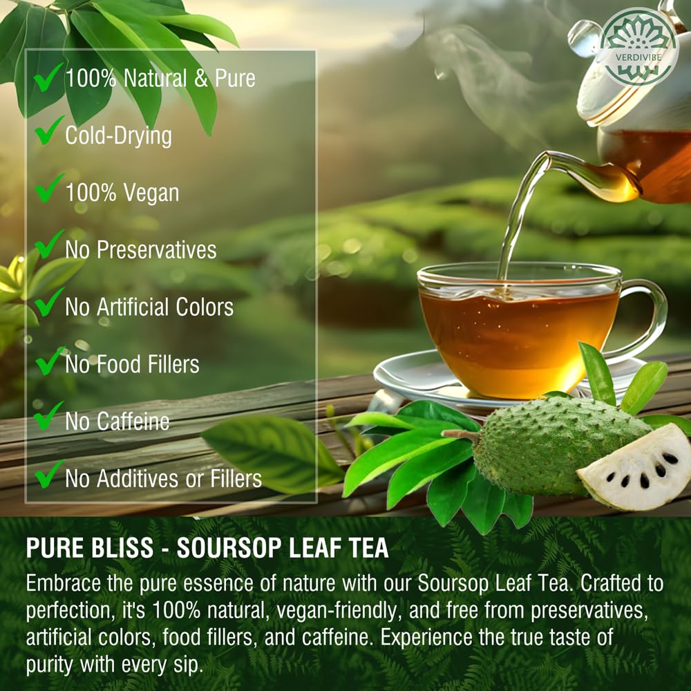 natural soursop tea for relaxation