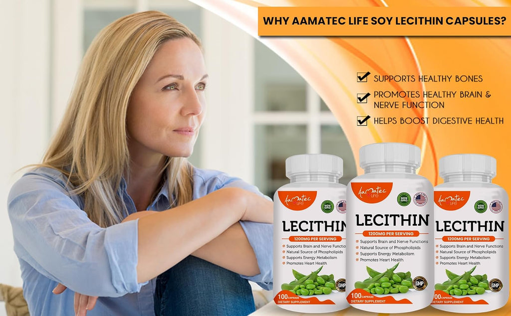 Natural soy lecithin for wellness