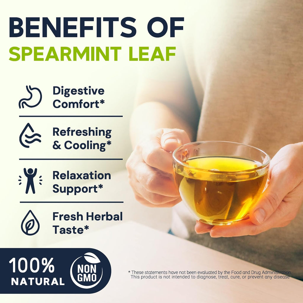 natural spearmint tea for digestion