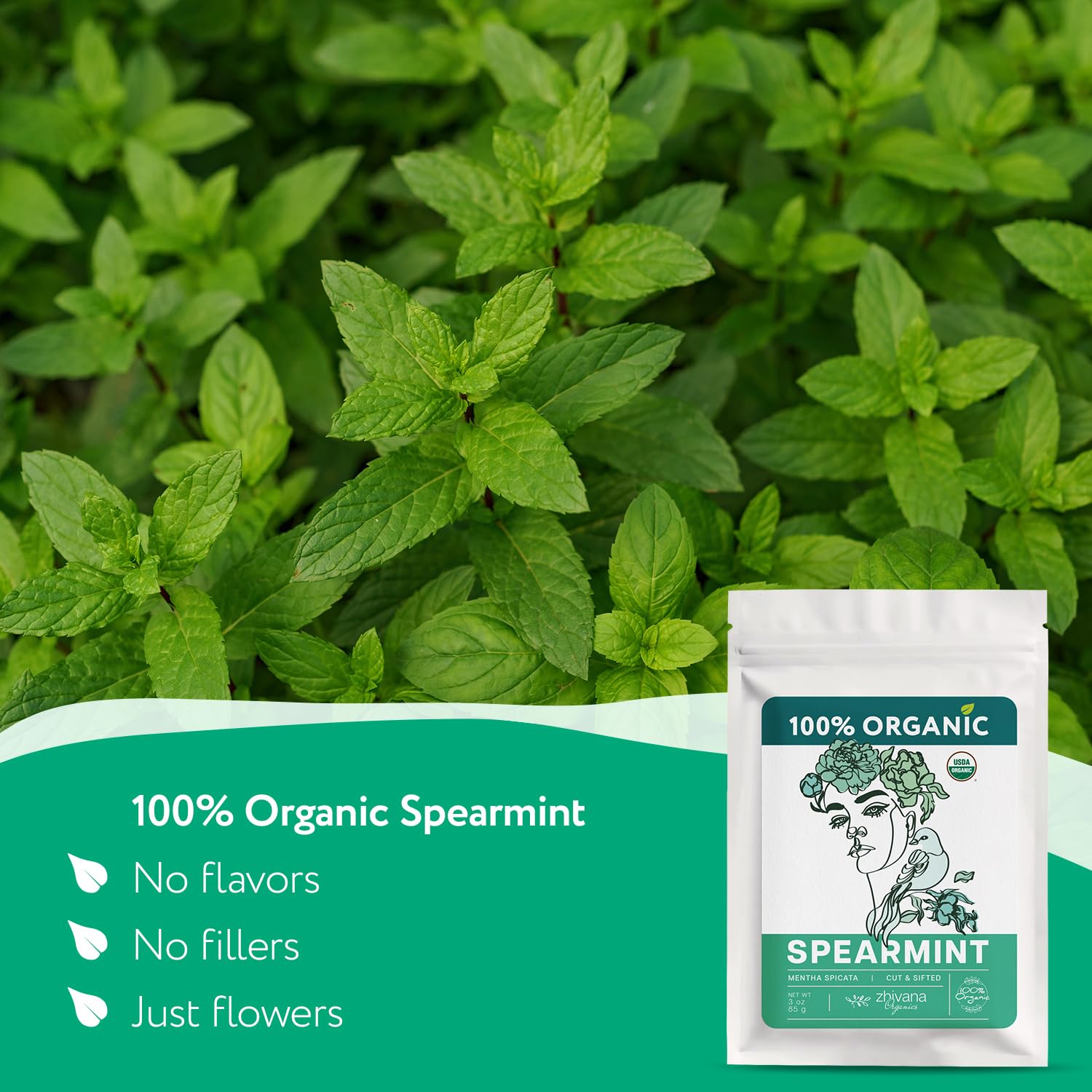 natural spearmint tea for digestion