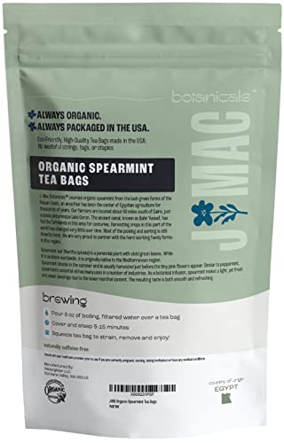 natural spearmint tea for refreshing taste