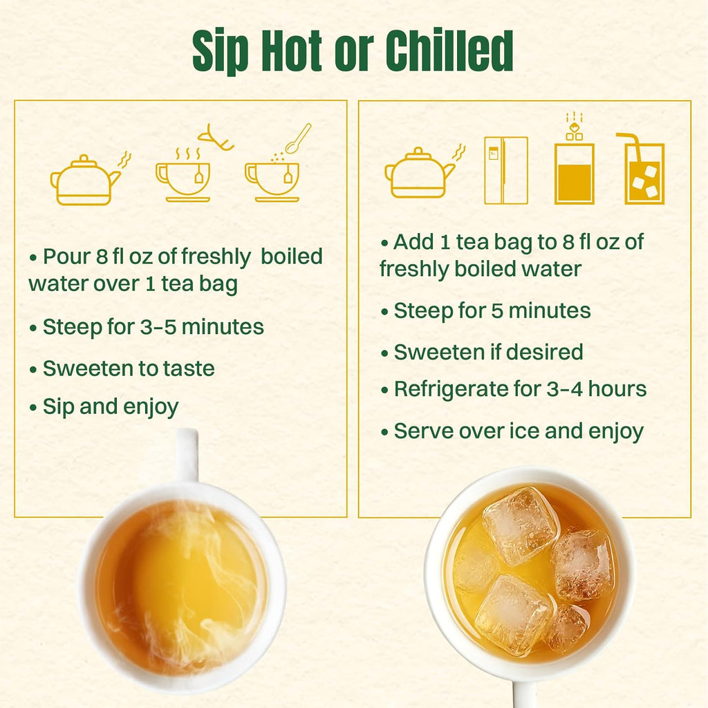 natural spearmint tea for refreshing taste