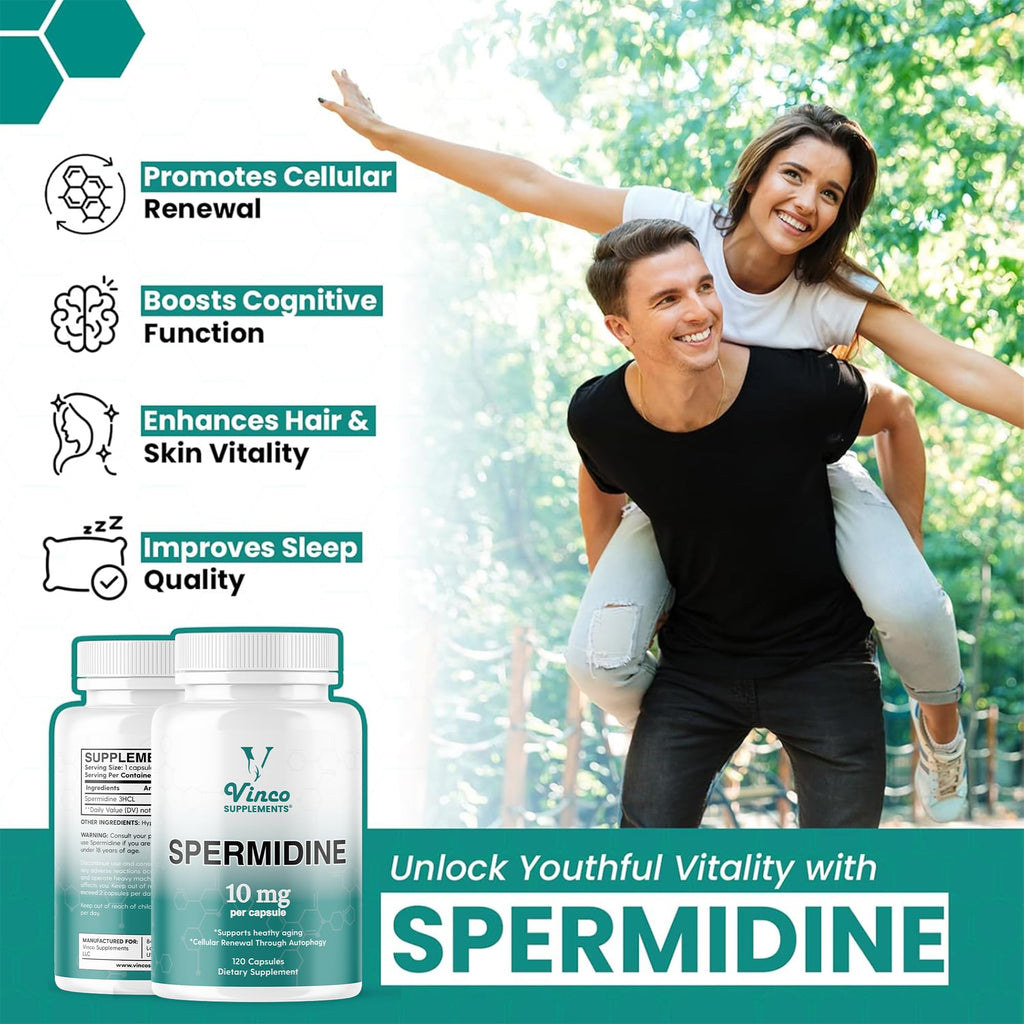 natural spermidine for longevity