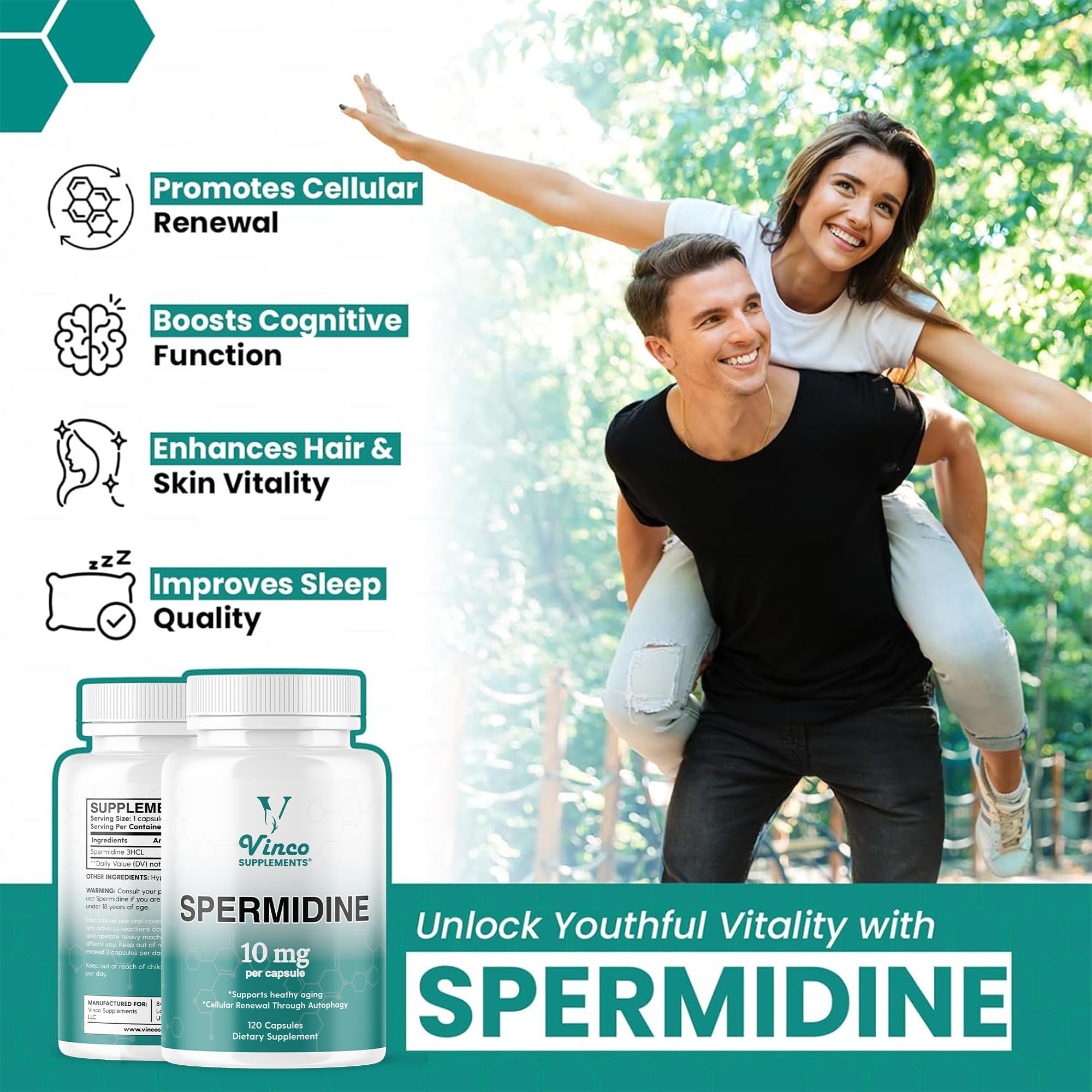 natural spermidine for longevity