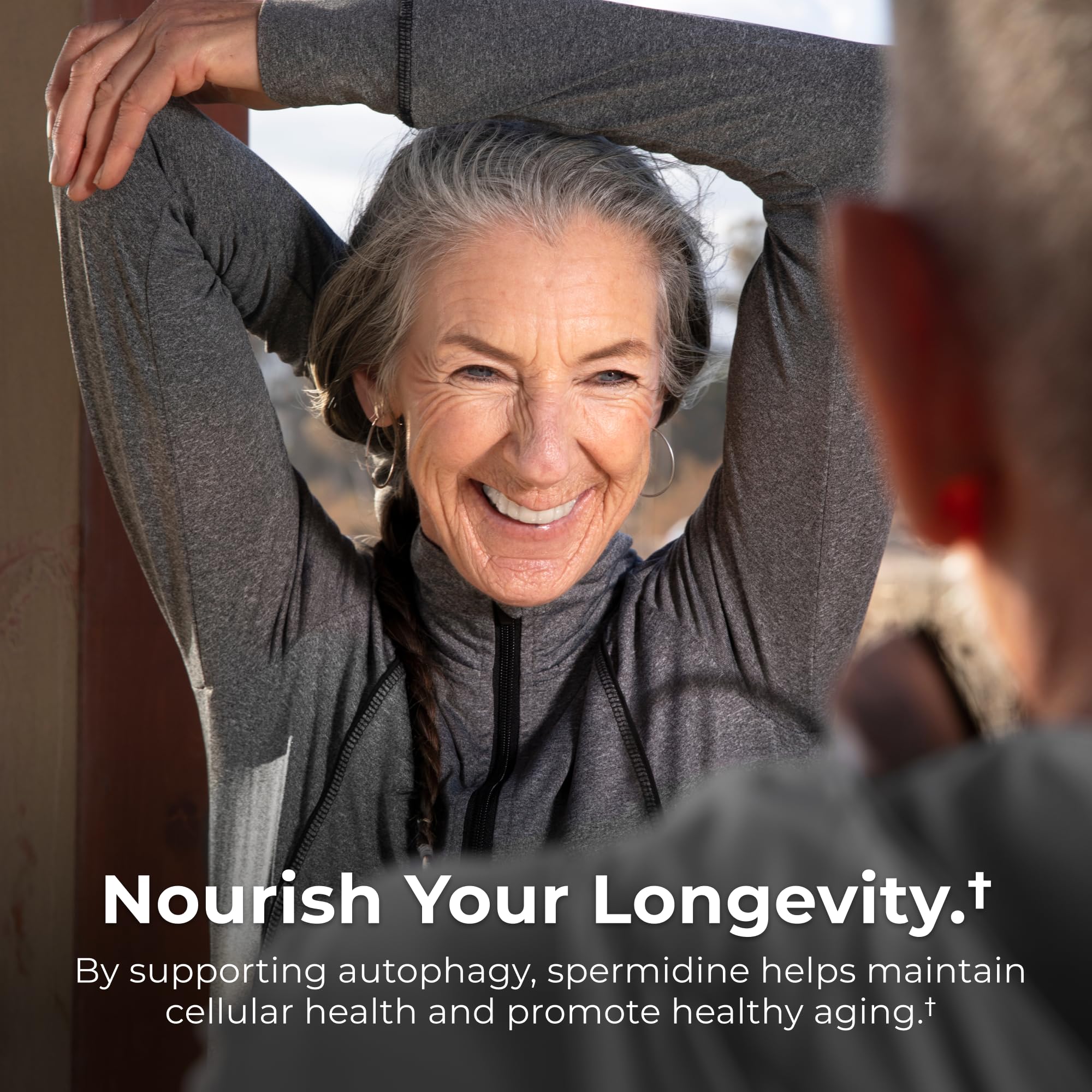 Natural spermidine for vitality boost