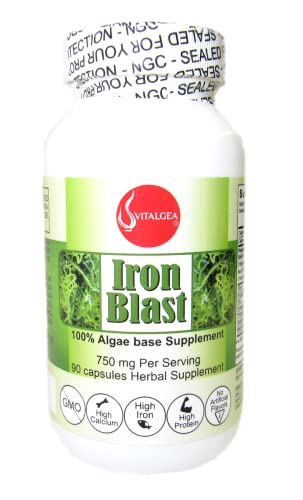 natural spirulina and sea lettuce capsules