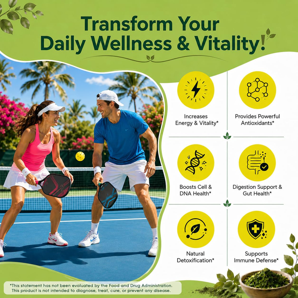 natural spirulina chlorella gummies for detox