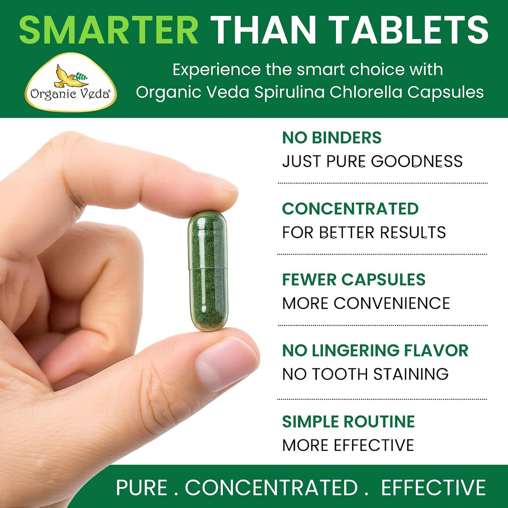 Natural spirulina for daily nutrition
