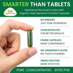 Natural spirulina for daily nutrition