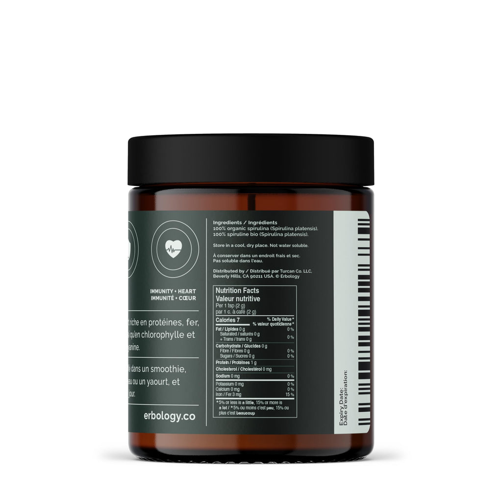 natural spirulina for detoxifying