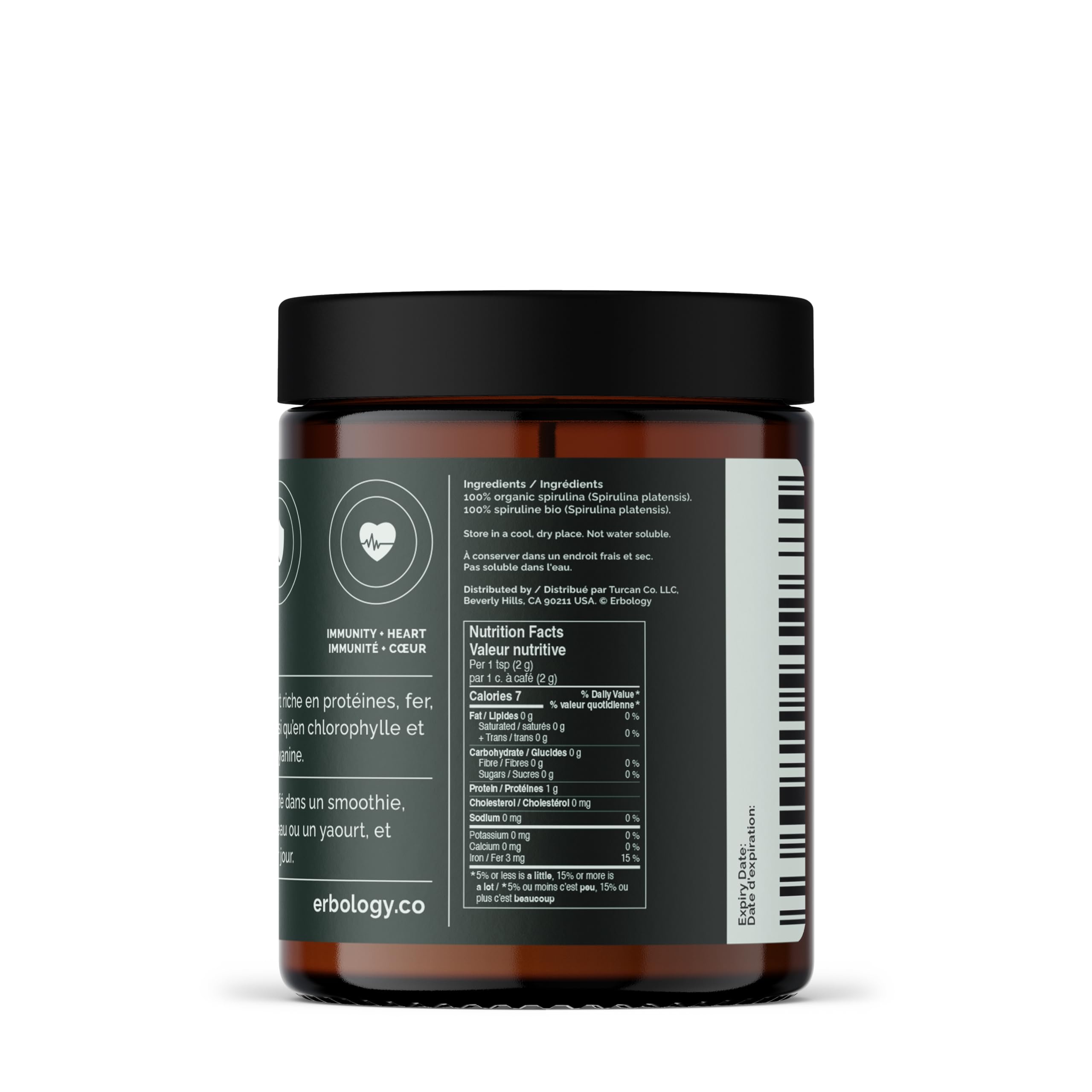 natural spirulina for detoxifying