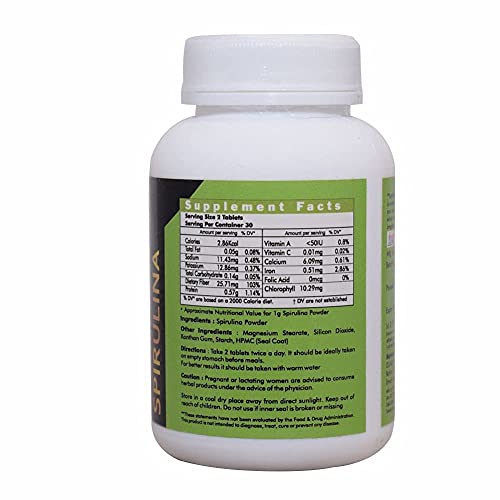 natural spirulina for energy boost
